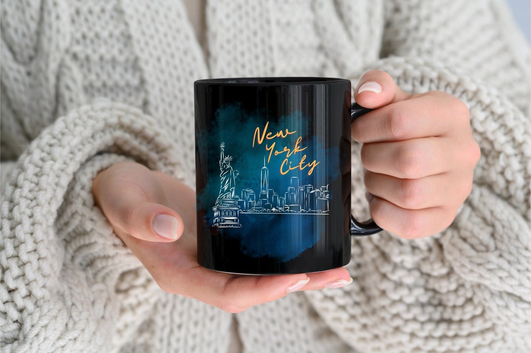 New York City Coffee Mug NYC Coffee Cup Gift - Etsy