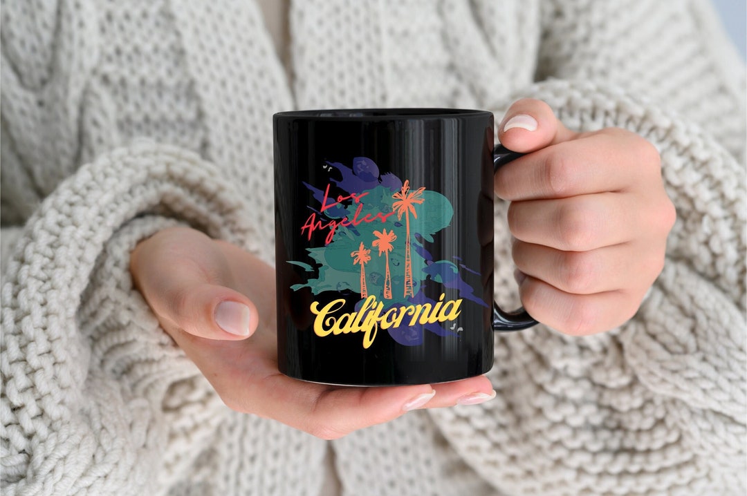 Los Angeles Coffee Mug, California Travel, Los Angeles California Gift ...