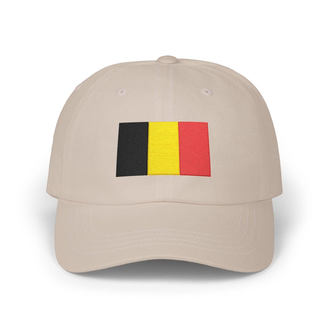Embroidered Belgium Flag Baseball Cap, Belgium Travel Souvenir - Etsy