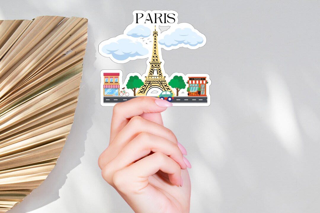 Paris Sticker, Travel Sticker, France Travel Gift, Paris Vacation ...