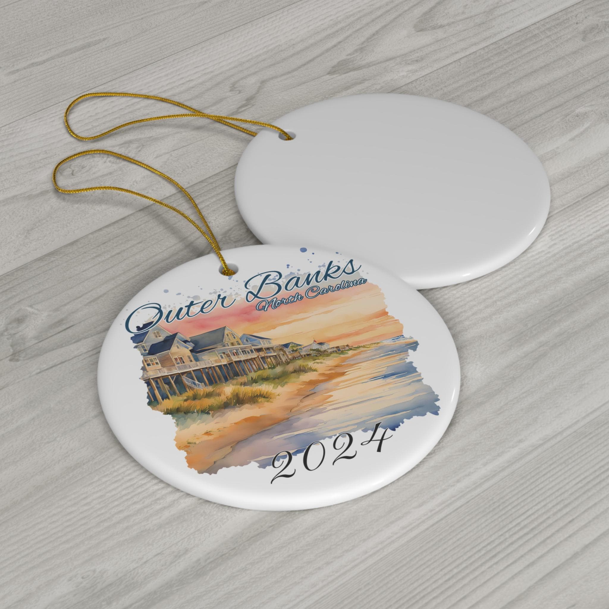 Custom Outer Banks Ornament, Personalized Ornament, North Carolina Gift ...