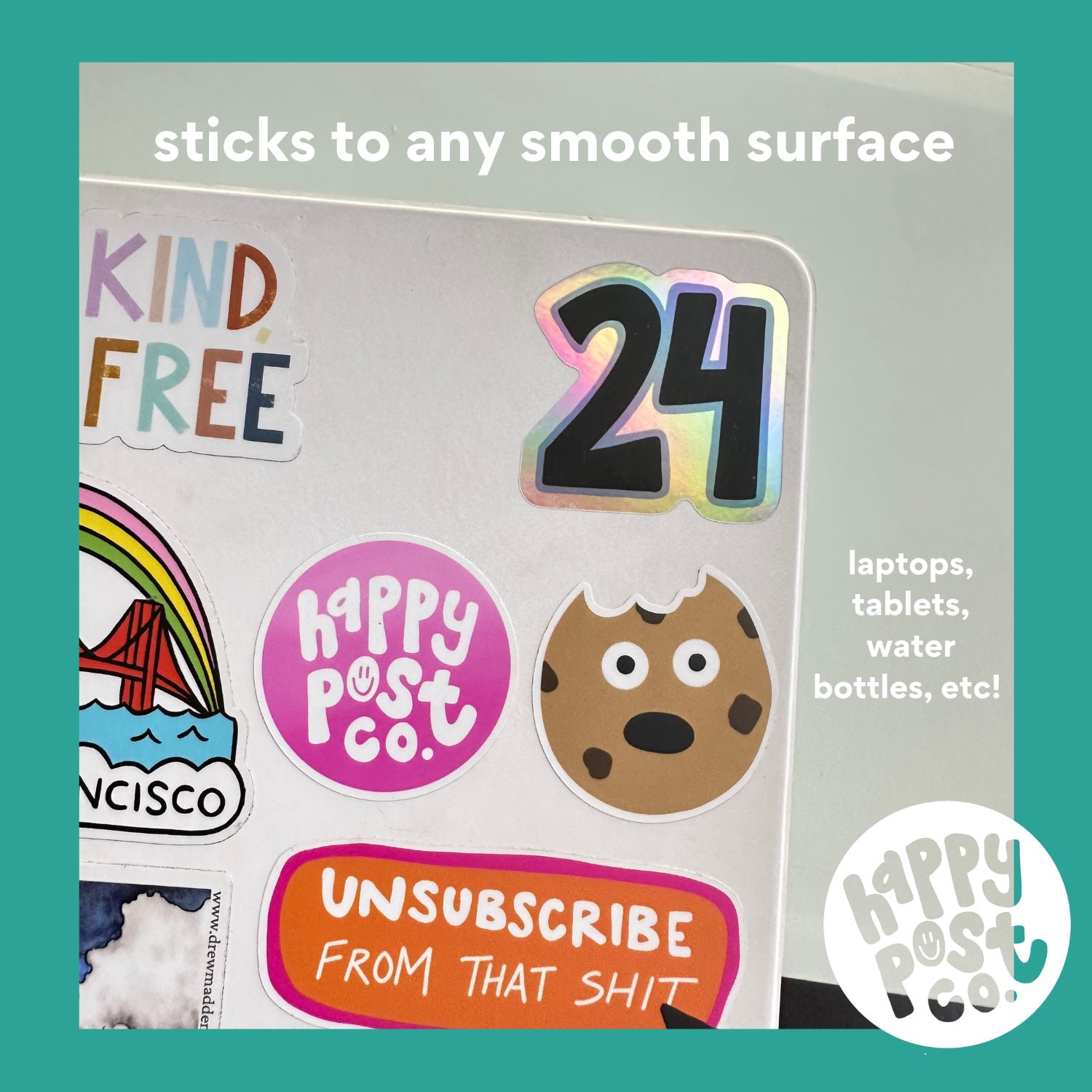 24 Holographic Sticker | You Have 24 Hours in a Day, Use Them Well ...