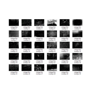 30 FILM TEXTURE & OVERLAYS, Film Dust Grain and Scratch Photo Overlays ...