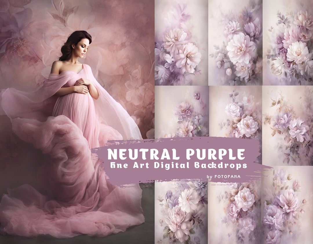 Maternity Floral Texture Fine Art Floral Backdrop Maternity Overlay ...