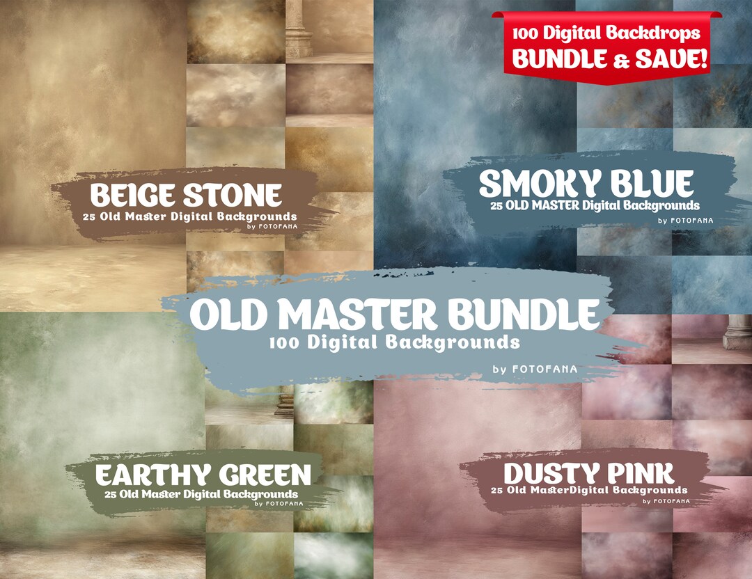 100 OLD MASTER Background Portrait Crafted School Portraits Studio ...