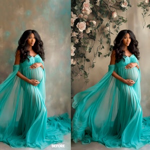 24 FLORAL BACKDROPS Digital Backdrop Overlay Maternity Backdrop Digital ...