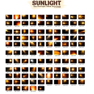 105 Sun Overlays Photoshop Natural Light Leaks Overlay Sunset for ...