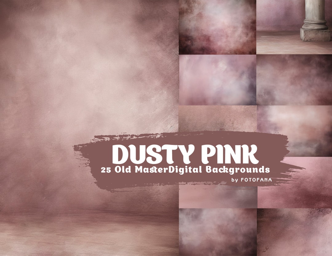 25 Dusty Pink Textures Old Master Backgrounds Portrait Backdrops ...