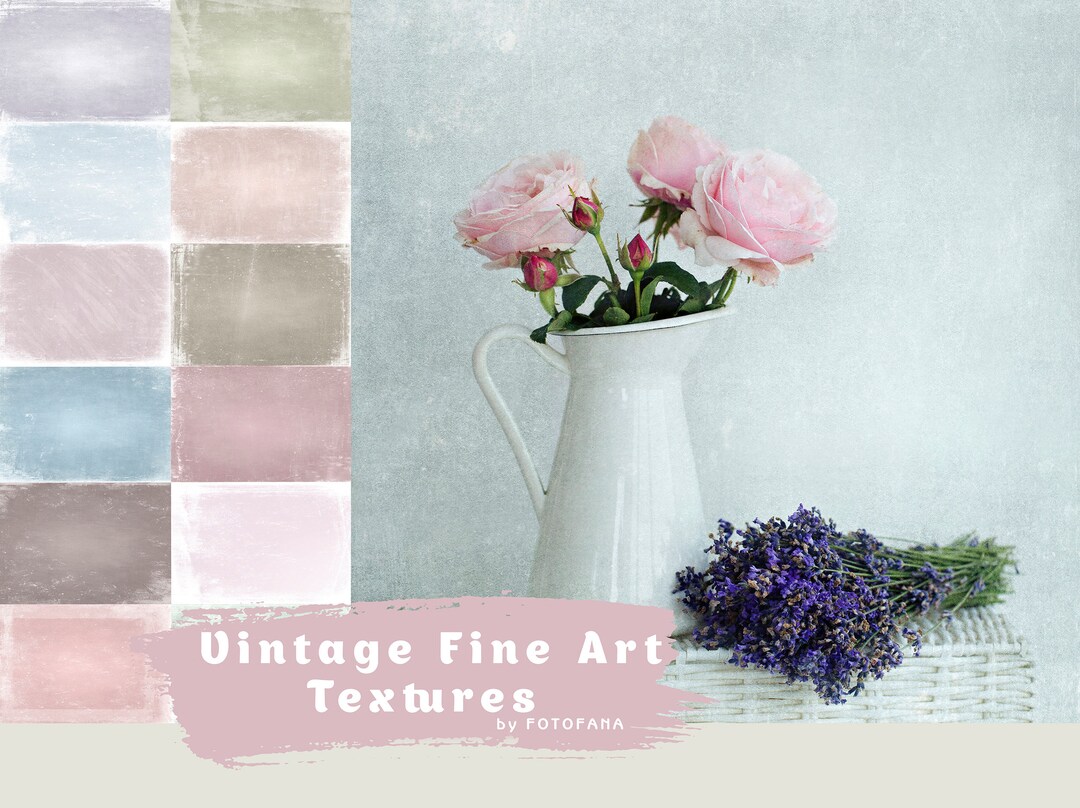 12 Digital Vintage Texture Fine Art Portrait Texture Photography ...