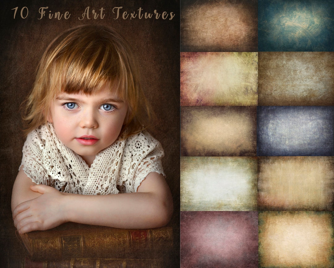 10 Fine Art Portrait Texture Photography Digital Background - Etsy