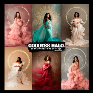 30 MATERNITY RING Overlays Photoshop Overlay Maternity Halo Overlay ...
