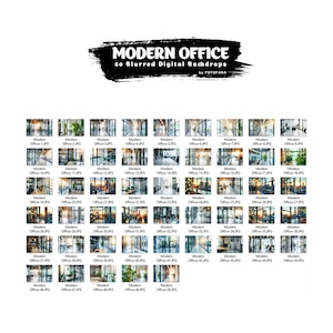 50 Modern Office Digital Backdrops for Professional Headshots Business ...