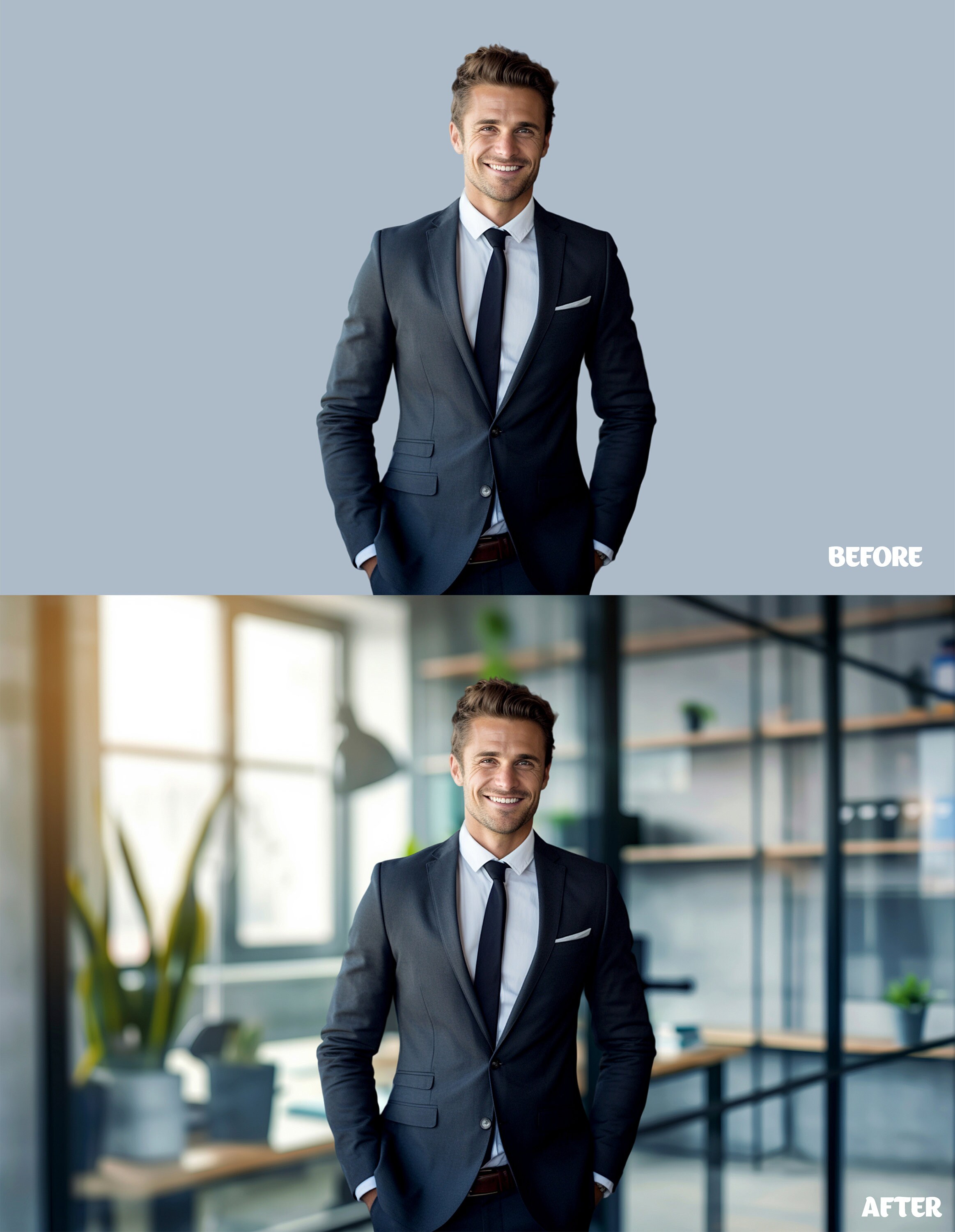 50 Modern Office Digital Backdrops for Professional Headshots Business ...