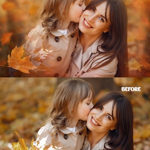 Autumn Overlays for Photoshop Digital Backdrop Autumn Leaves Overlay ...