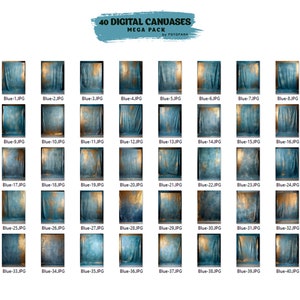 40 Fine Art Hand Painted Canvas Digital Backdrops Photography Digital ...