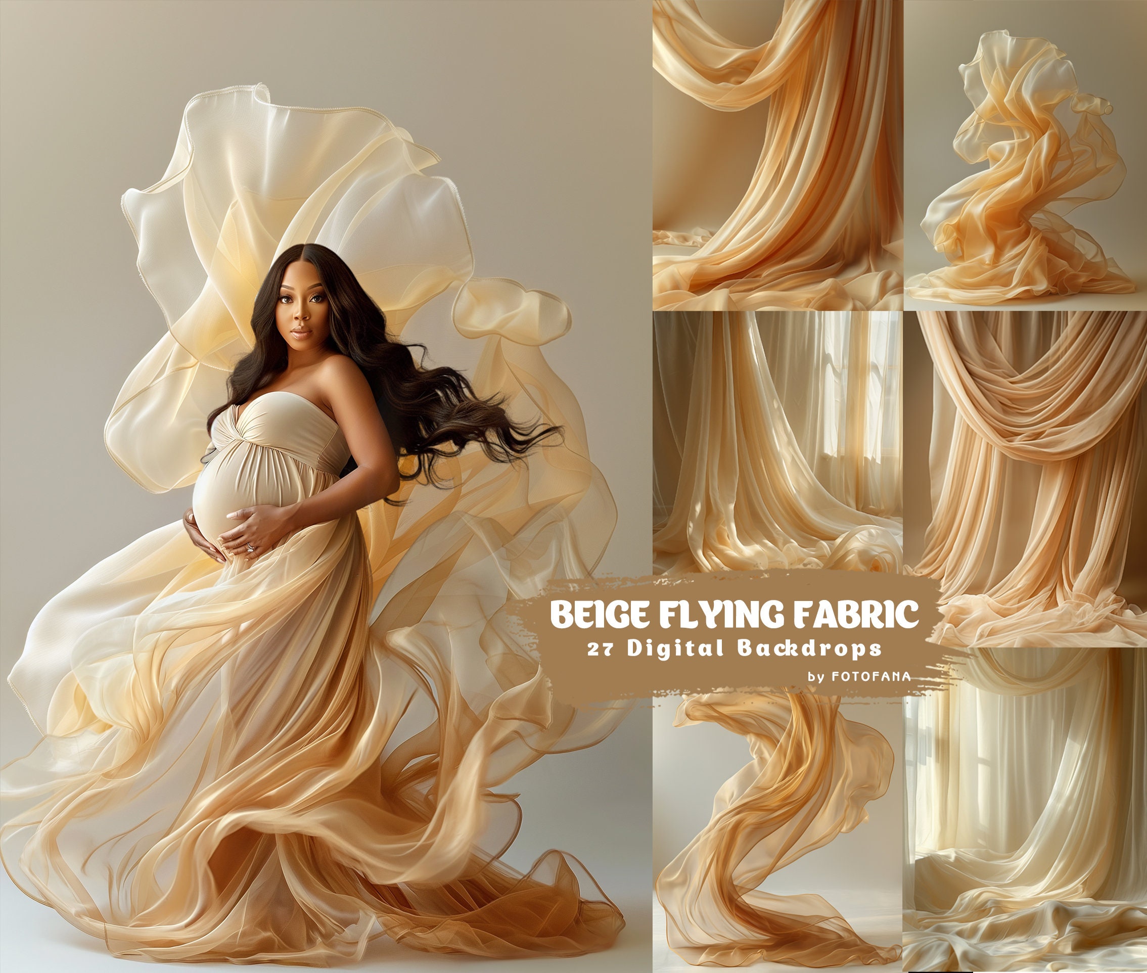27 Flowing Fabric Maternity Digital Backdrop Silk Overlays Photoshop ...