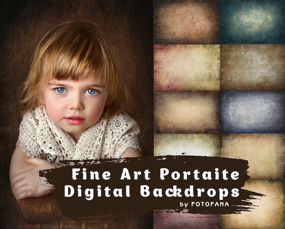 10 Fine Art Portrait Texture, Photography Digital Background Overlays ...