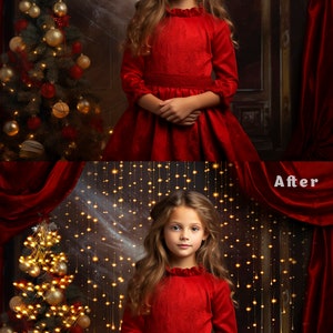 Bokeh String Light Overlays, Christmas Overlays, Fairy Light Photoshop ...