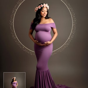 30 Shining Ring Maternity Overlays Gold Maternity Rings Circle Overlays ...