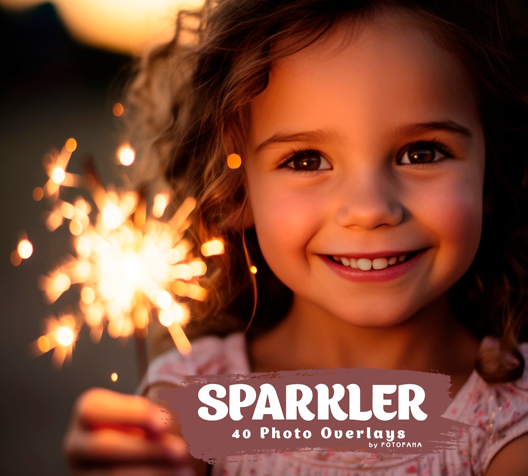 60 Sparkler Overlays Wedding Photoshop Sparkler Bokeh Overlay Christmas ...
