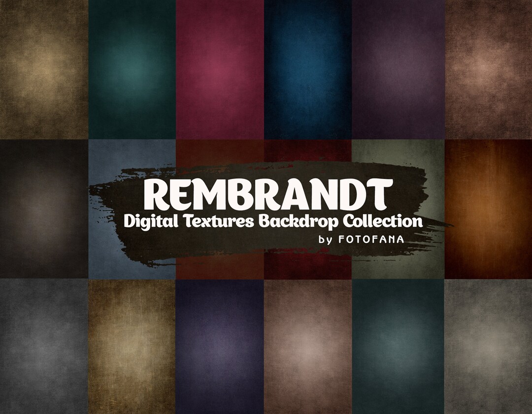 REMBRANDT Digital Backdrops Crafted School Portraits Grunge Abstract ...