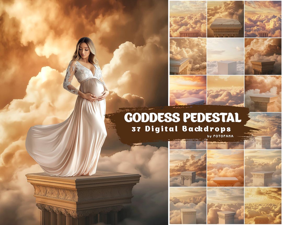 Goddess Pedestal Digital Backdrops for Photography, Fine Art Photoshop ...