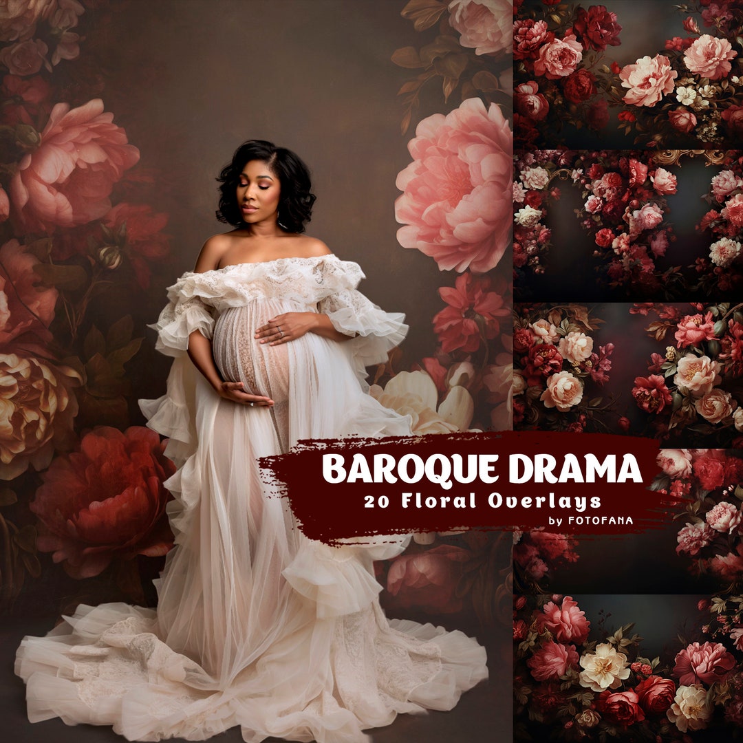 20 Floral Fine Art Portrait Texture Photography Digital Background ...