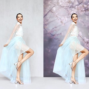 Floral Fine Art Spring Digital Backdrops Maternity Overlays Photography ...