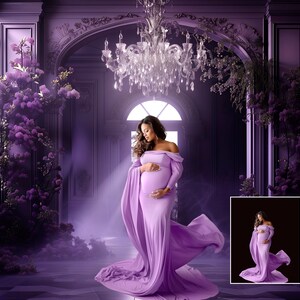Maternity Backdrops Overlay Floral Backgrounds Digital Backdrop Floral ...