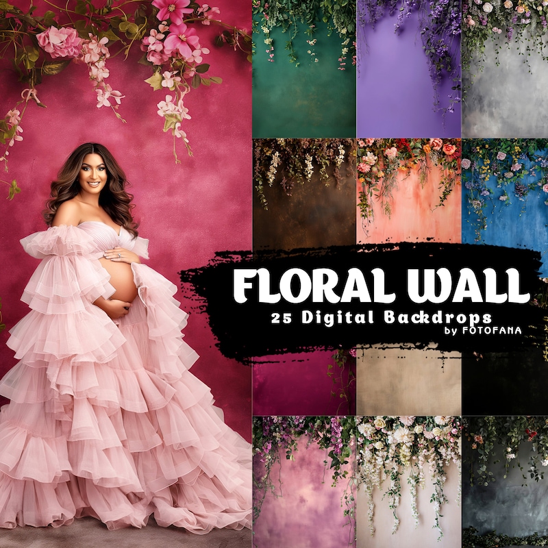 Flower Wall Backdrop - Etsy
