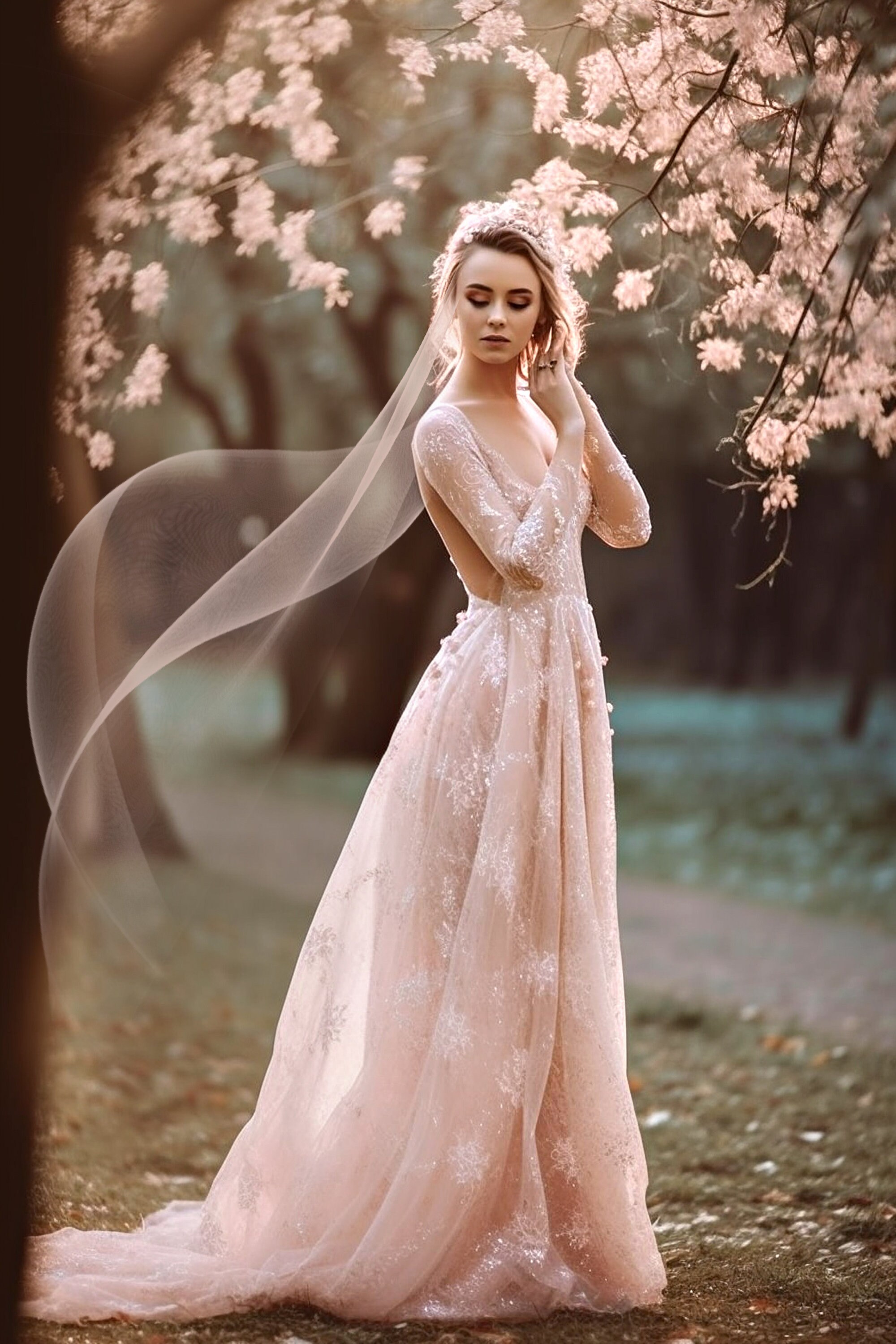 70 Tulle Overlays Photoshop Veil Digital Flying Tulle Veil - Etsy Australia