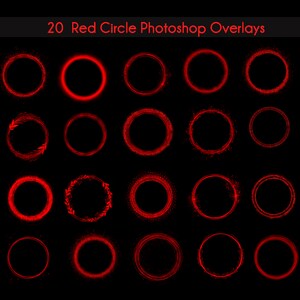 20 Red Circle Overlays Maternity Ring, Halo Maternity Frame, Maternity ...