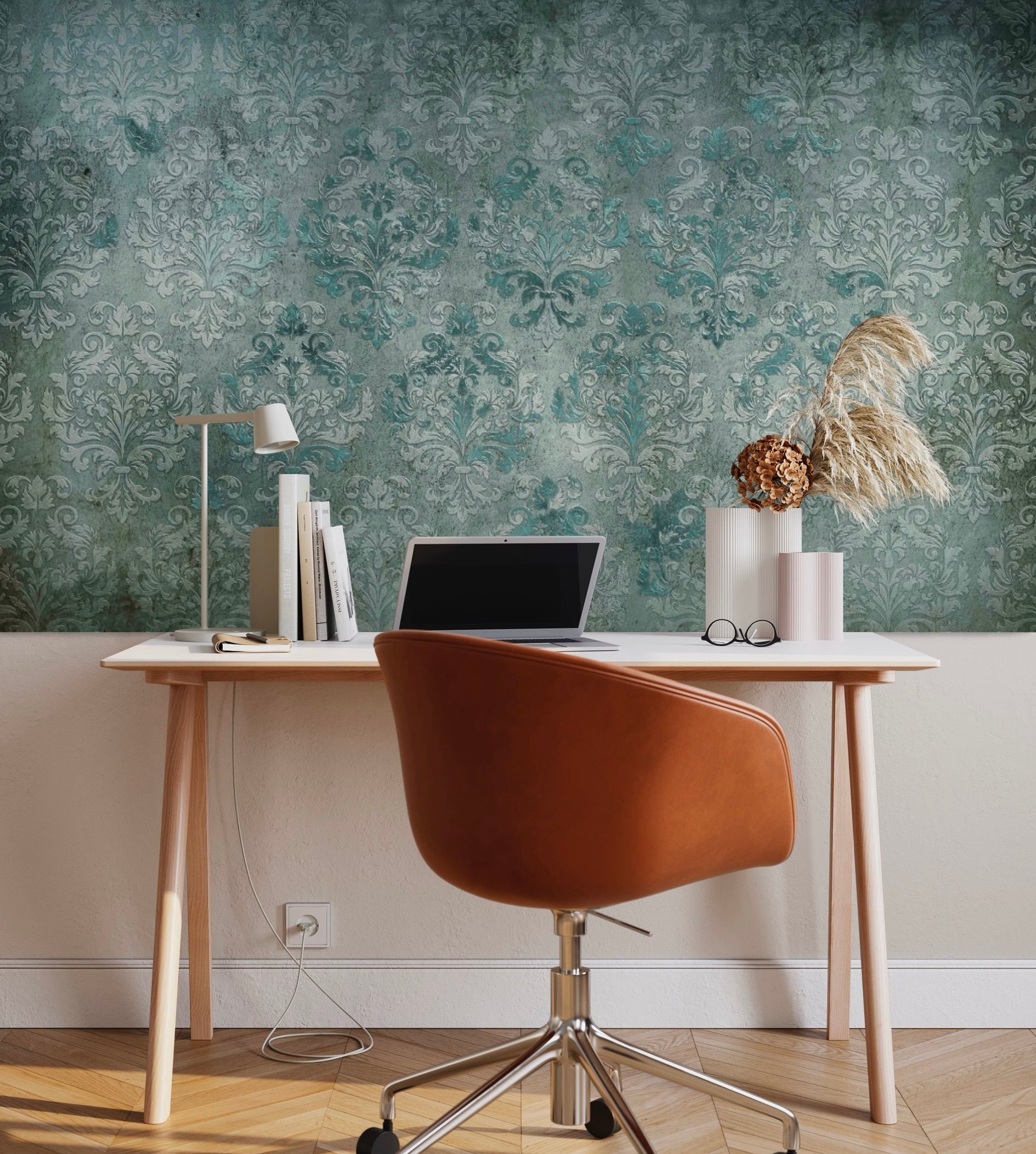 Vintage Cottage Rustic Wallpaper, Peel and Stick Paper or Traditional ...