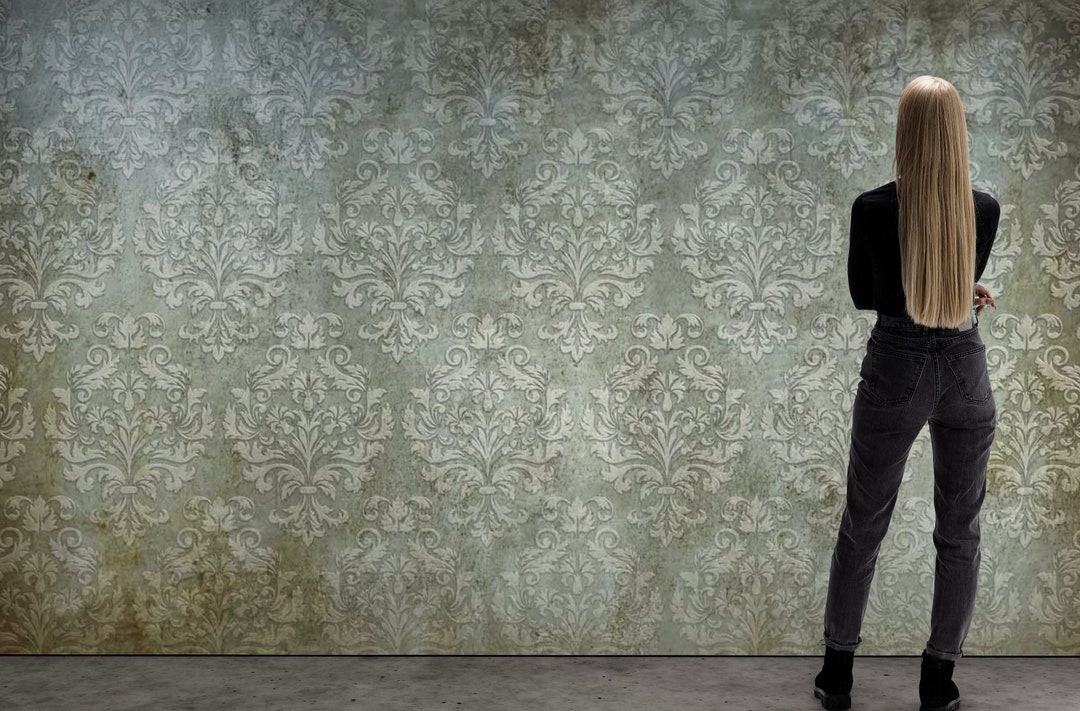 Rustic Wallpaper, Cottage Wallpaper, Peel and Stick, Removable Paper or ...