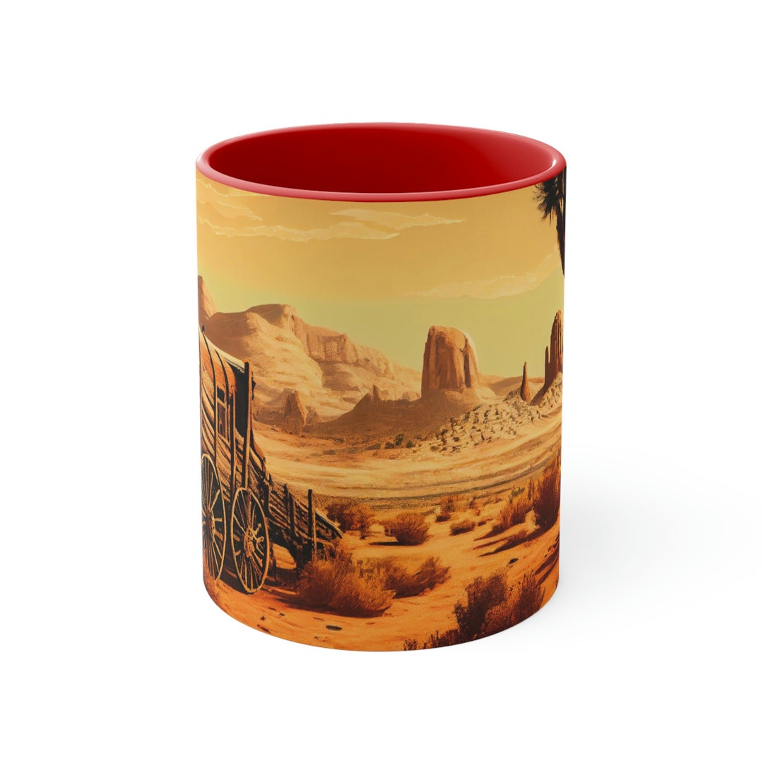 Southwestern Inspired Coffee Mug/accent Coffee Mug, 11oz/ Rustic Coffee ...