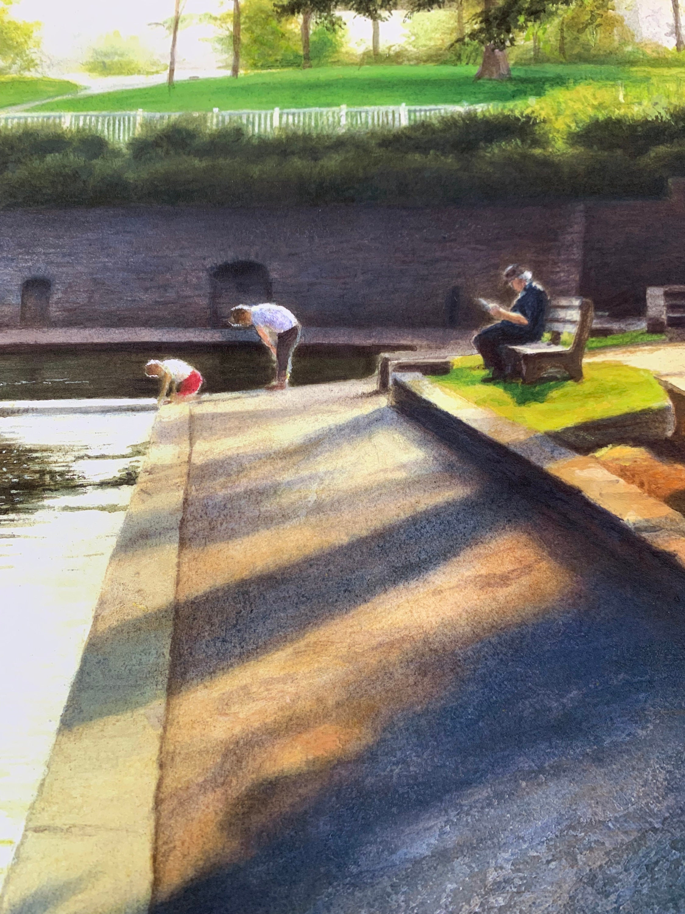 Lititz Springs Park Limited Edition Archival Print of Original Painting ...