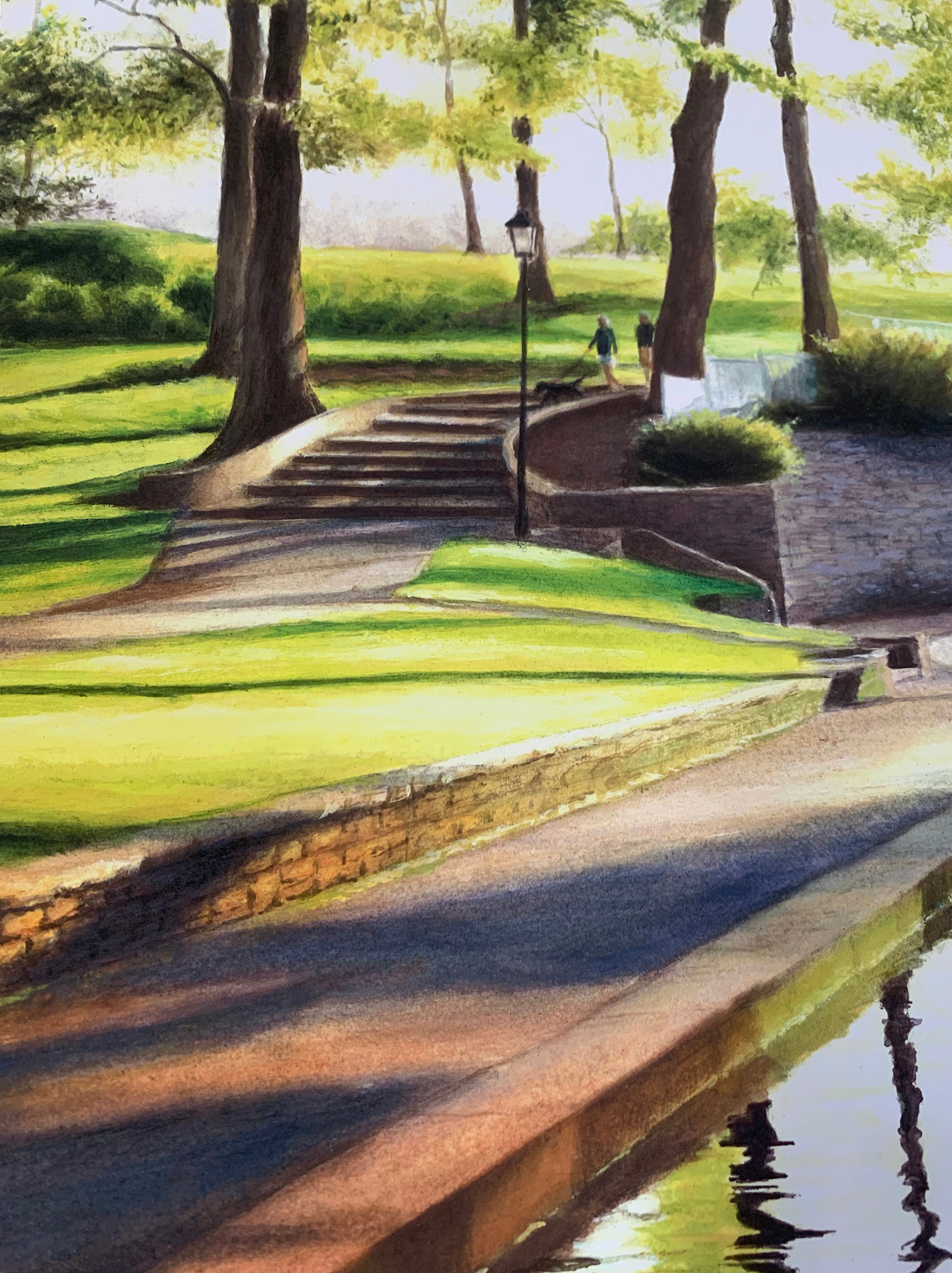Lititz Springs Park Limited Edition Archival Print of Original Painting ...