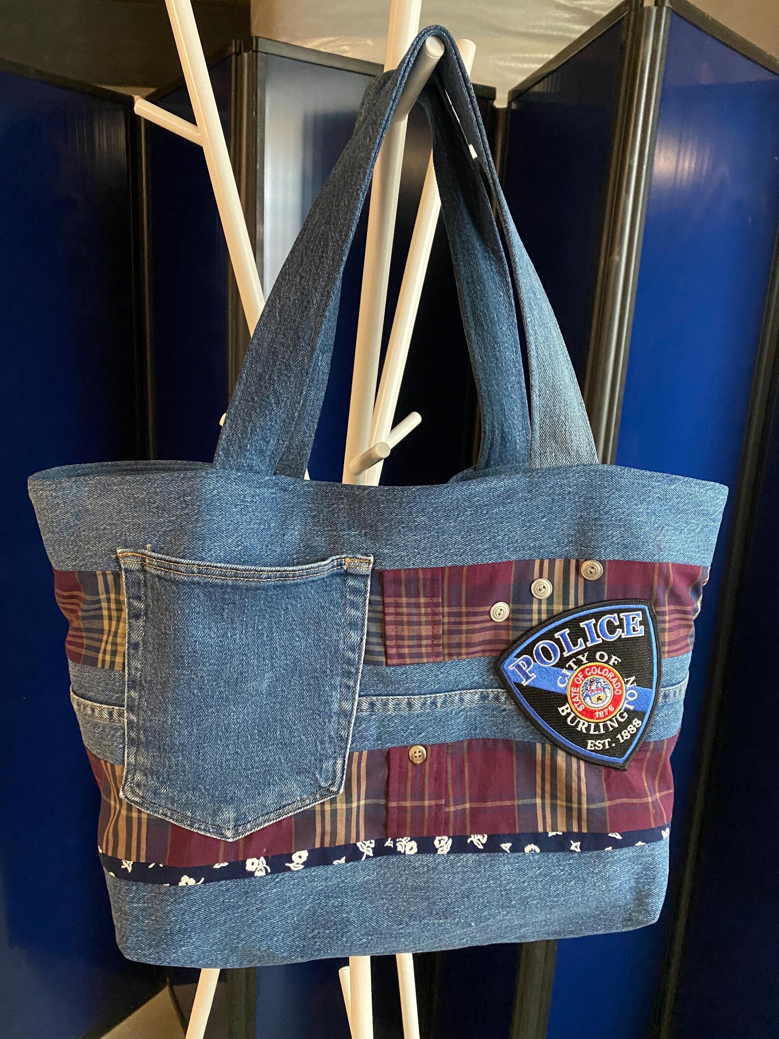 Custom Made, XXL Bag, Memory Bag Made From Special Event or Loved Ones ...