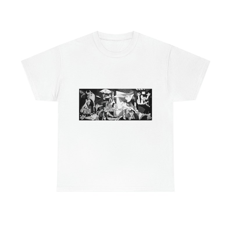 Pablo Picasso Guernica Tshirt Cubism T Shirt Art T Etsy