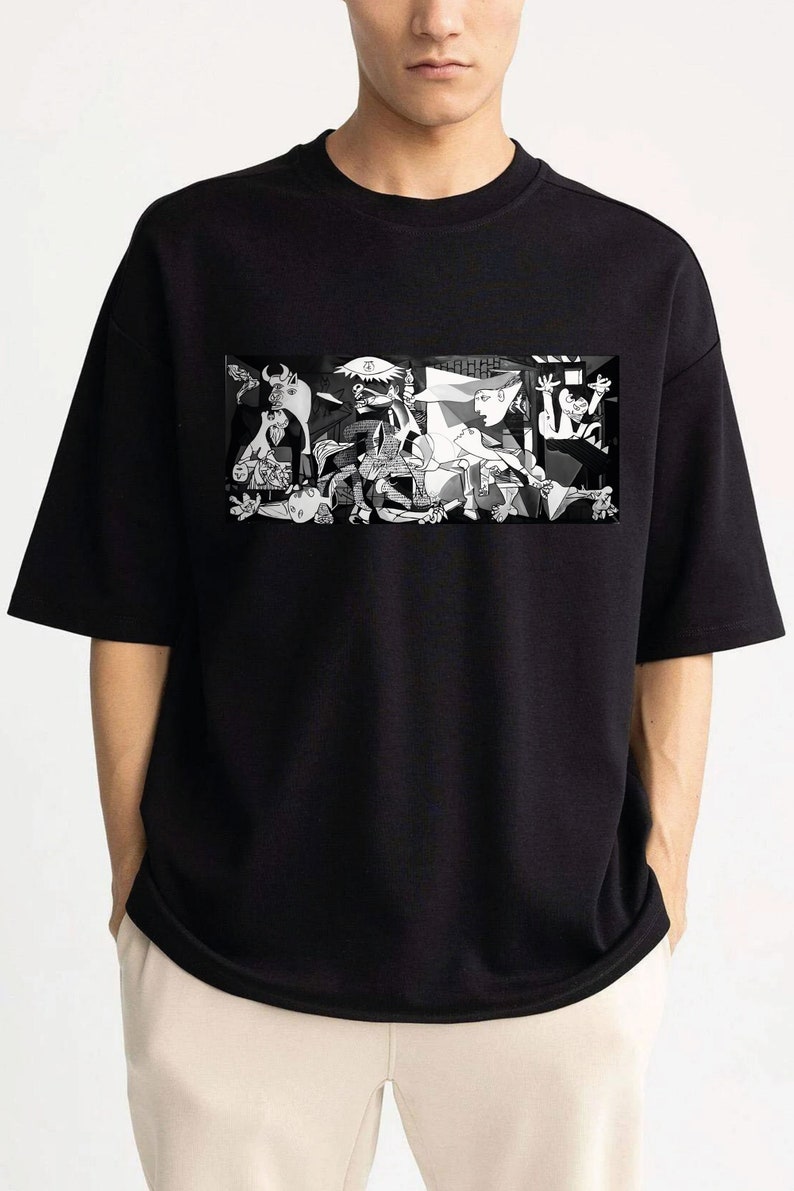 Pablo Picasso Guernica Tshirt Cubism T Shirt Art T Etsy
