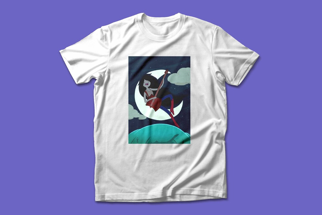 Marceline the Vampire Queen Shirt Adventure Time Shirt - Etsy