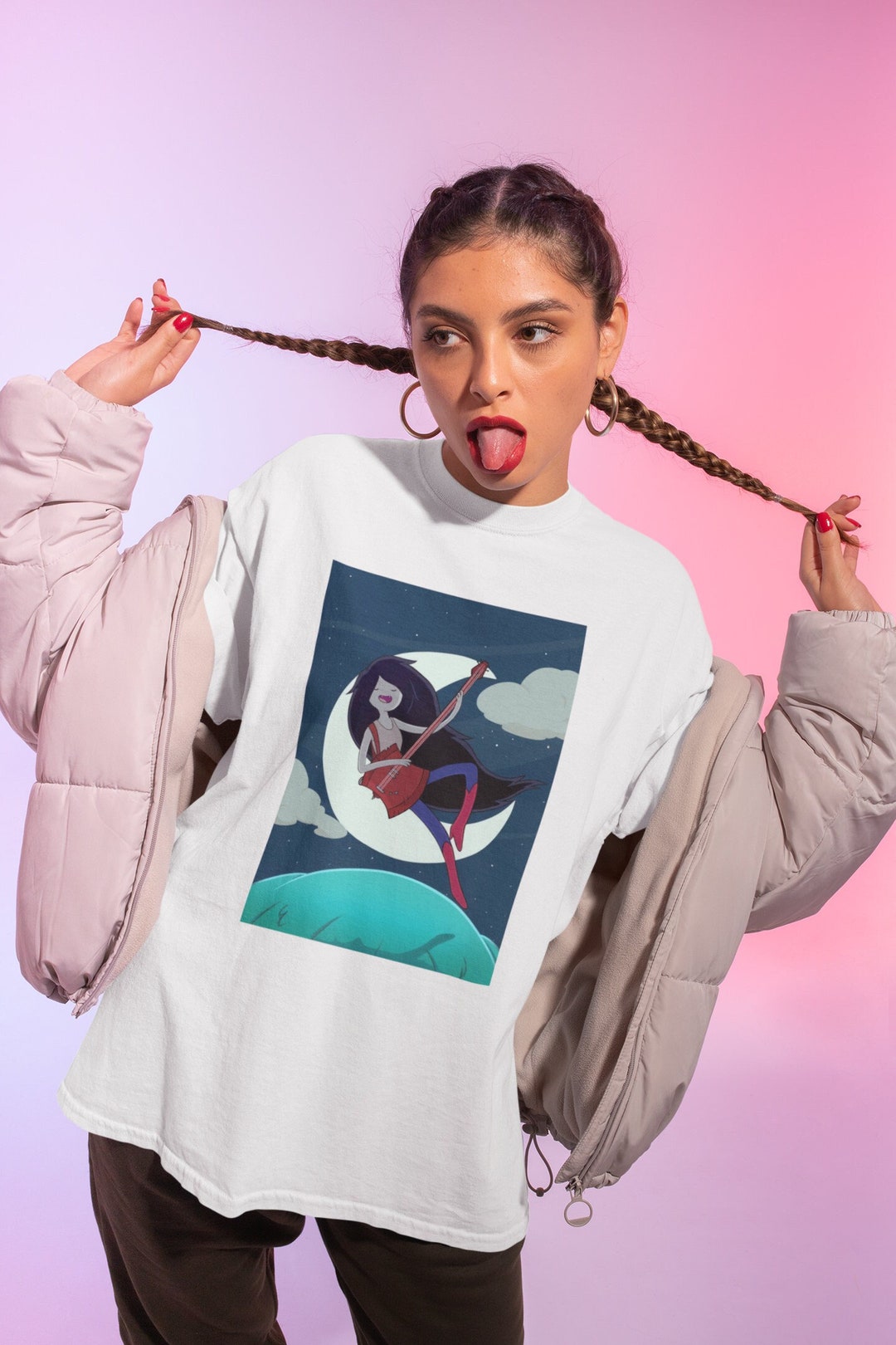 Marceline the Vampire Queen Shirt, Adventure Time Shirt - Etsy