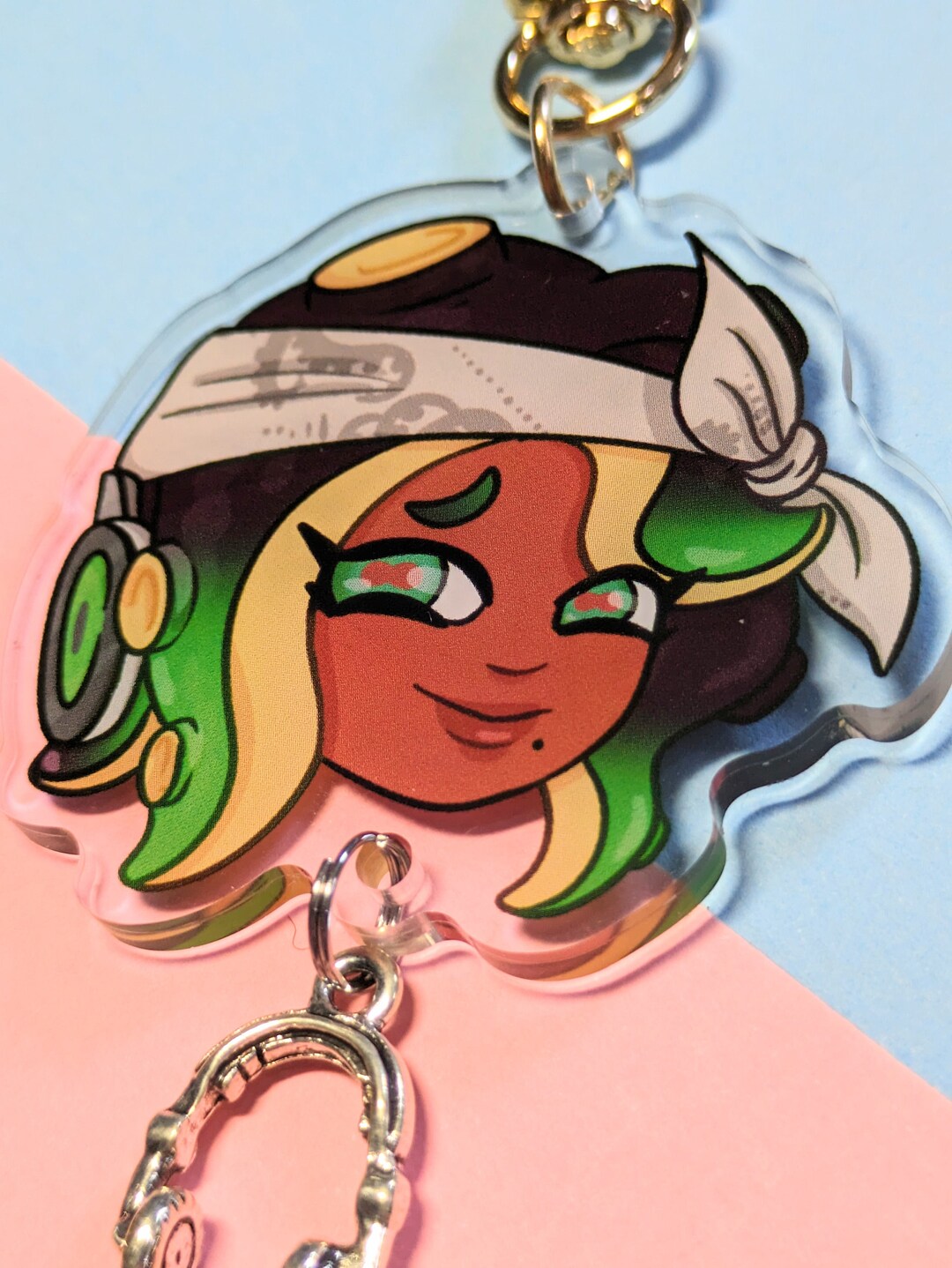 Splatoon Clear Acrylic Charms Marina Pearl Smallfry Splat Tim - Etsy