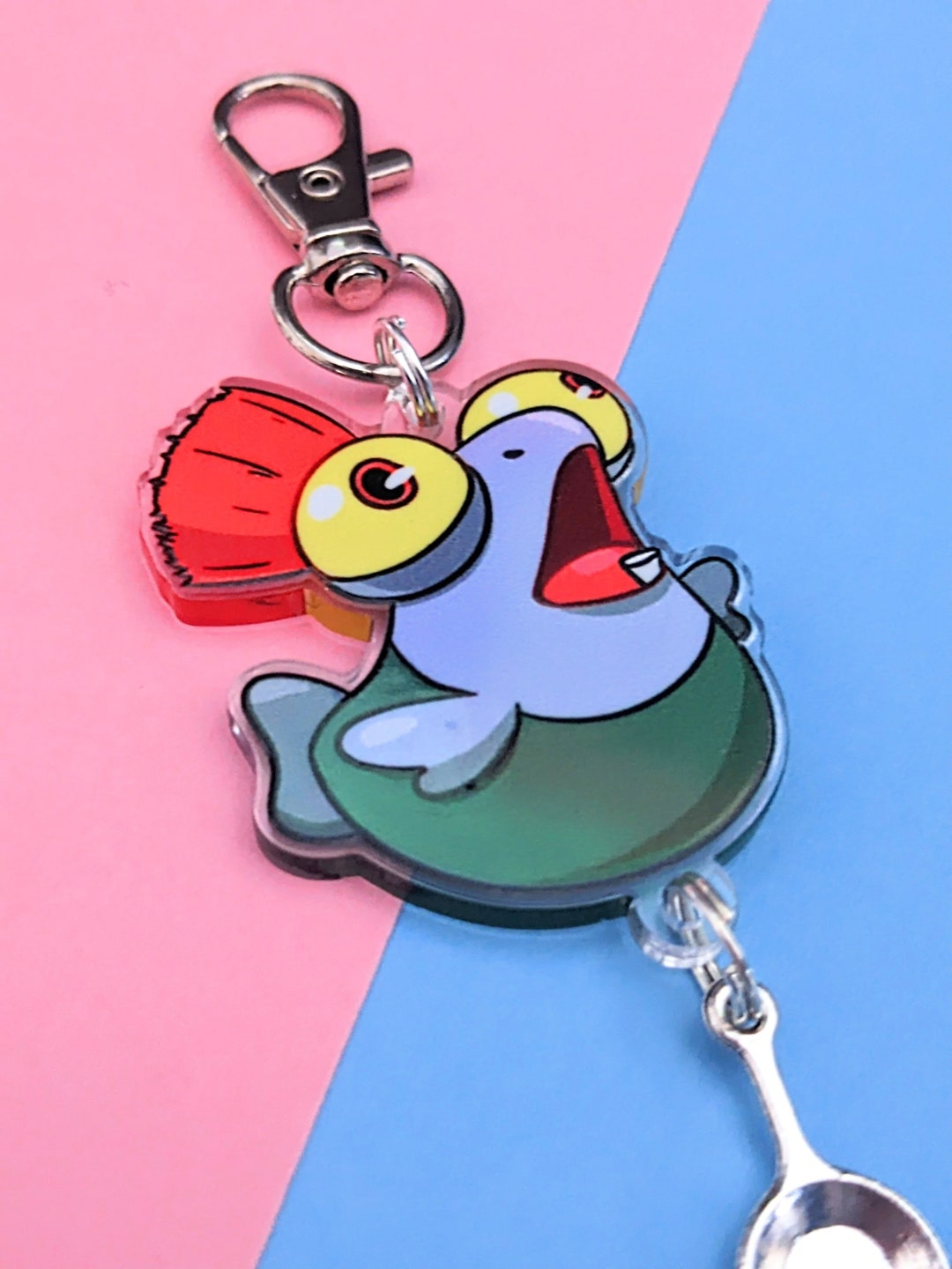 Little Buddy / Smallfry Splatoon 3 Clear Acrylic Charm - Etsy