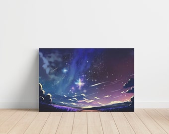 Large North Star Print - Etsy
