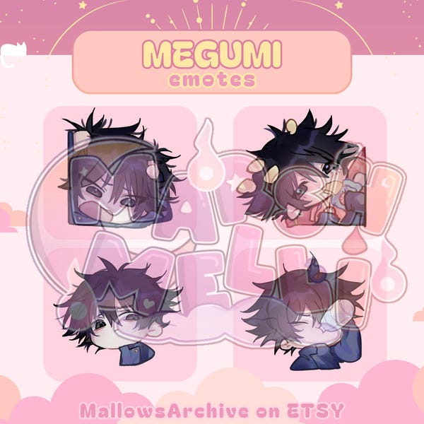 Jujutsu Kaisen Emoji - Etsy