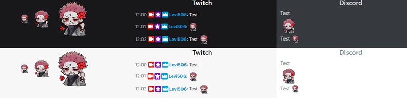 Sukuna Emote Jujutsu Curse Itadori Hype Laugh Mad 4 Pack - Etsy