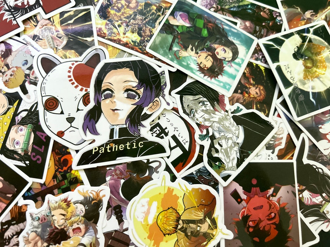 Dämon Anime Sticker Pack, Mystery Sticker Pack, Zufälliger Die Cut ...