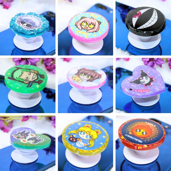 Anime Pop Socket - Etsy