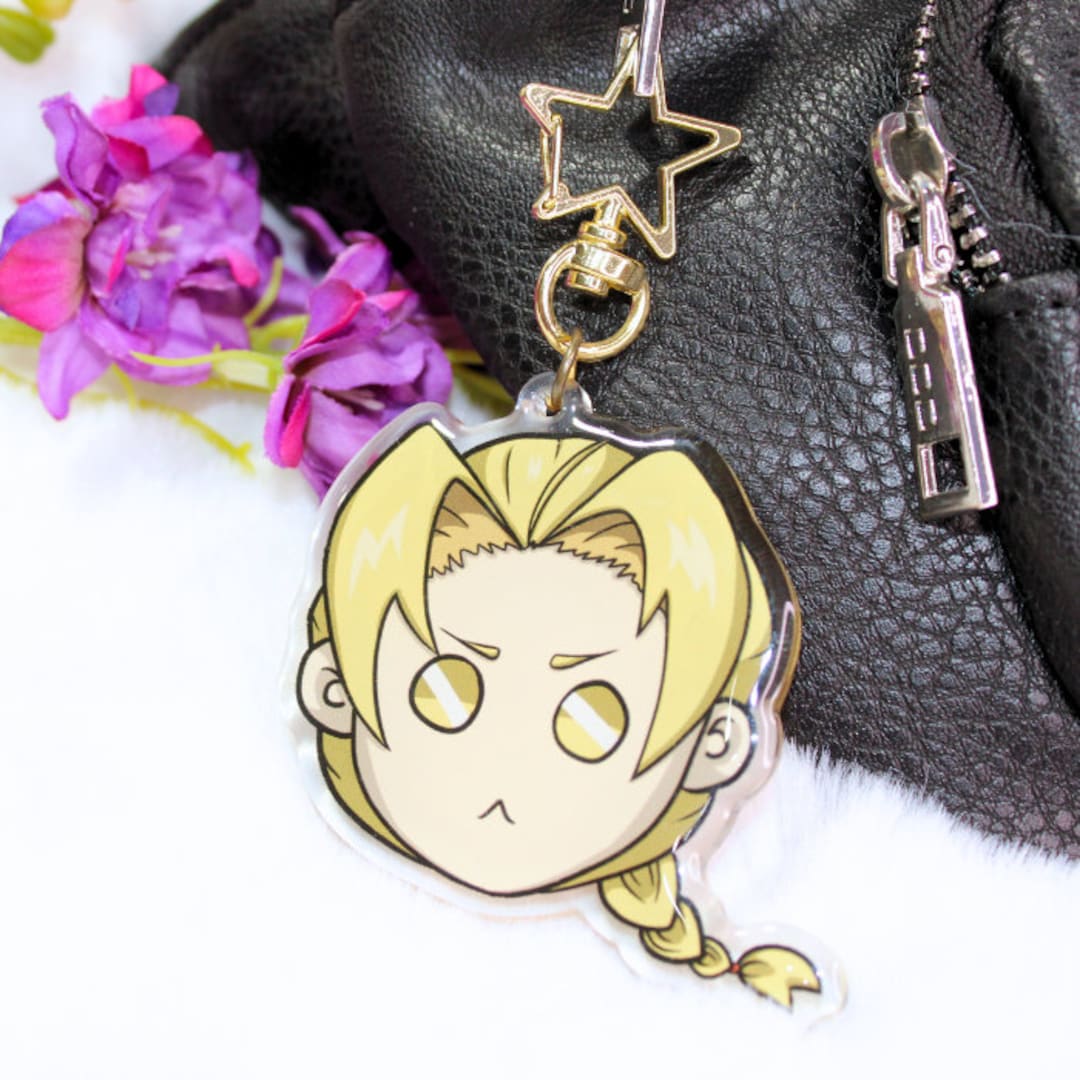 Edward Elric Acrylic Keychain Fullmetal Alchemist Brotherhood Manga ...
